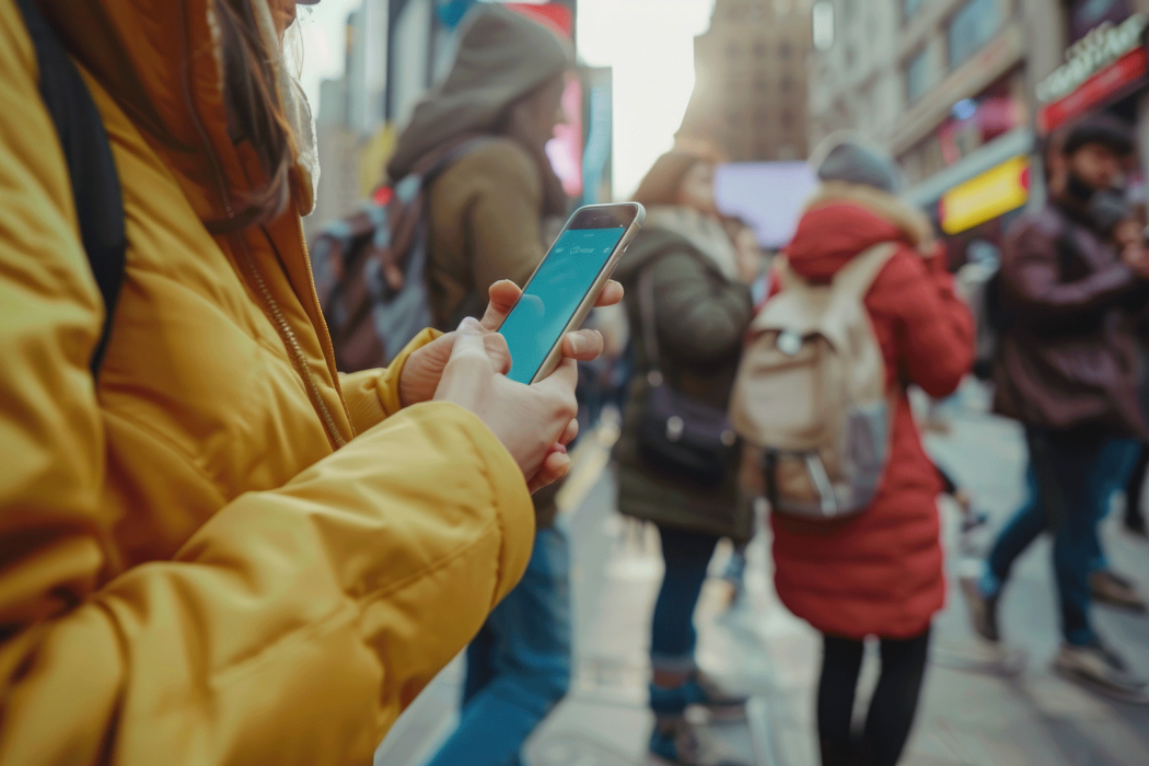 BACKGROUND EXTRAS FOR A TELECOM SHOOT