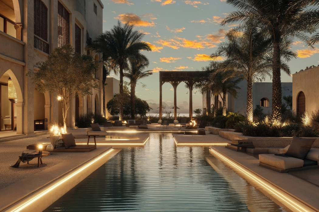 TALENTS FOR A HOTEL SHOOT IN DUBAI